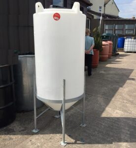 Conical Tank - 250 litre with steel stand | Smiths of the Forest of Dean