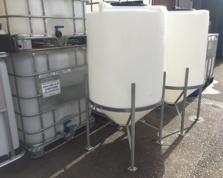 Conical Tank - 500 litre with steel stand | Smiths of the Forest of Dean