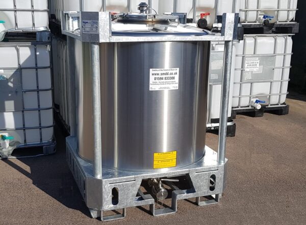 IBC Tank - 1000 litre new, stainless steel - Smiths of the Forest of Dean