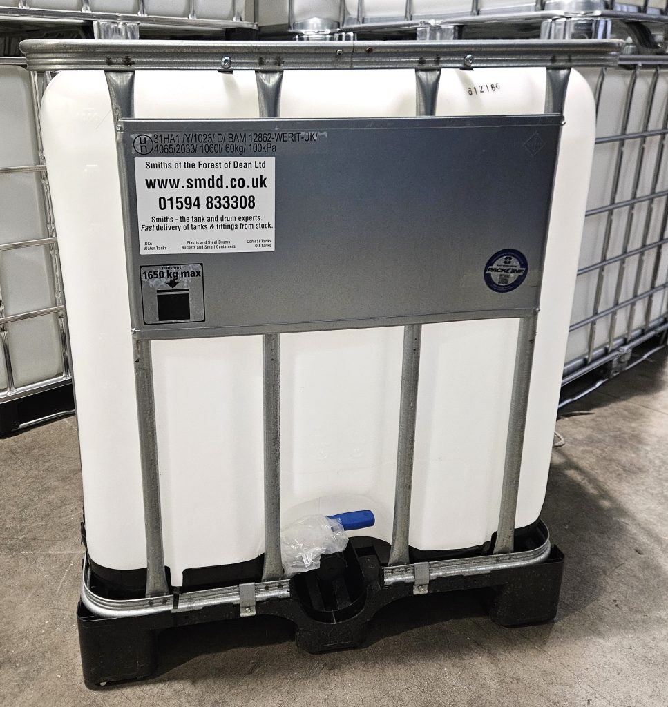 1000 Litre IBC Tank | Rebottled | Plastic Pallet